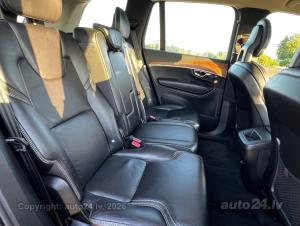 Grey Volvo XC90 2019 in Riga, with an engine capacity of 2.00 L and mileage of 121 thousand km for 32555 €, photo 11 on AUTOMOTO.COM.LV