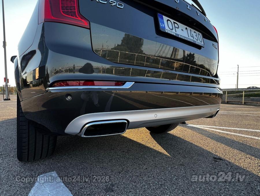 Grey Volvo XC90 2019 in Riga, with an engine capacity of 2.00 L and mileage of 121 thousand km for 32555 €, photo 20 on AUTOMOTO.COM.LV
