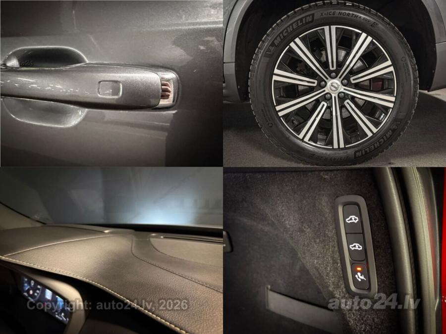 Grey Volvo XC90 2020 in Tallinn, with an engine capacity of 2.00 L and mileage of 140 thousand km for 42990 €, photo 25 on AUTOMOTO.COM.LV