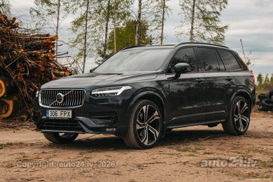 Grey Volvo XC90 2021 in Tallinn, with an engine capacity of 2.00 L and mileage of 116 thousand km for 49500 €, photo 10 on AUTOMOTO.COM.LV