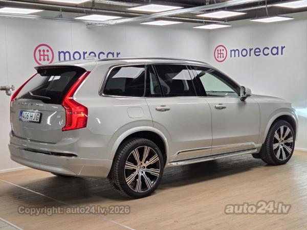 Grey Volvo XC90 2022 in Tallinn, with an engine capacity of 2.00 L and mileage of 63 thousand km for 54900 €, photo 4 on AUTOMOTO.COM.LV