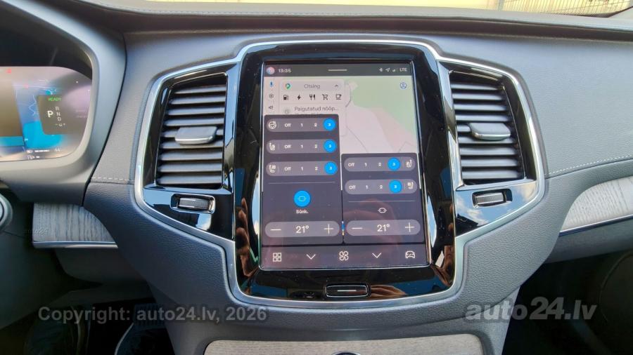 Pelēks Volvo XC90 2022 Tallina, ar dzinēja tilpumu 2.00 L un nobraukumu 133 tūkst. km par 44900 €, foto 22 vietnē AUTOMOTO.COM.LV