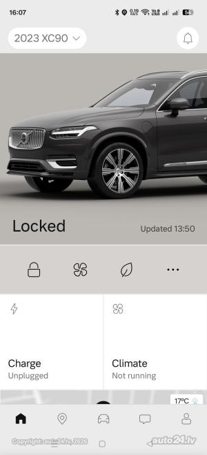 Pelēks Volvo XC90 2022 Tallina, ar dzinēja tilpumu 2.00 L un nobraukumu 133 tūkst. km par 44900 €, foto 29 vietnē AUTOMOTO.COM.LV