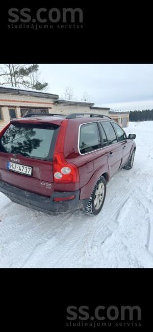 Красный Вольво ХС90 2003 в Мадона, объемом двигателя 2.90 л и пробегом 443 тыс. км за 1300 €, фото 5 на AUTOMOTO.COM.LV