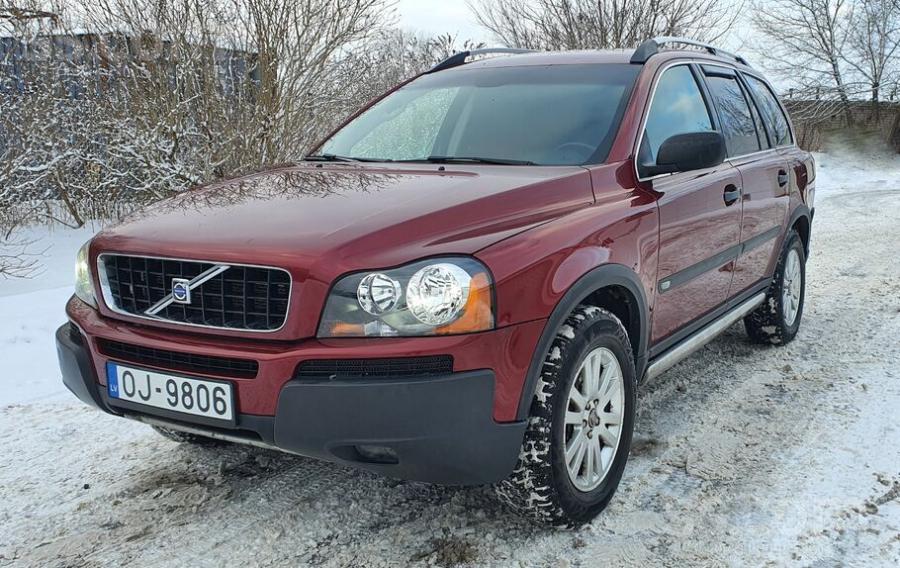 Sarkans Volvo XC90 2005 Rīga, ar dzinēja tilpumu 2.40 L un nobraukumu 271 tūkst. km par 4995 €, foto 1 vietnē AUTOMOTO.COM.LV
