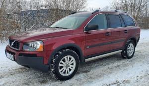 Sarkans Volvo XC90 2005 Rīga, ar dzinēja tilpumu 2.40 L un nobraukumu 271 tūkst. km par 4995 €, foto 2 vietnē AUTOMOTO.COM.LV