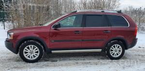 Sarkans Volvo XC90 2005 Rīga, ar dzinēja tilpumu 2.40 L un nobraukumu 271 tūkst. km par 4995 €, foto 3 vietnē AUTOMOTO.COM.LV