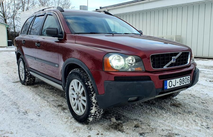 Sarkans Volvo XC90 2005 Rīga, ar dzinēja tilpumu 2.40 L un nobraukumu 271 tūkst. km par 4995 €, foto 7 vietnē AUTOMOTO.COM.LV
