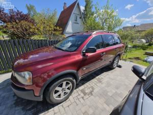 Sarkans Volvo XC90 2005 Viļņa, ar dzinēja tilpumu 2.40 L un nobraukumu 301 tūkst. km par 3500 €, foto 3 vietnē AUTOMOTO.COM.LV