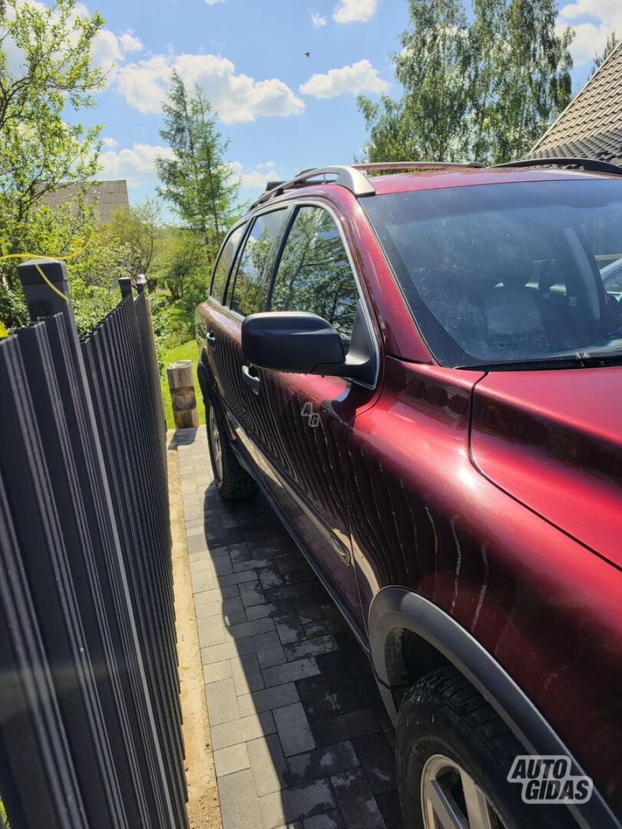 Sarkans Volvo XC90 2005 Viļņa, ar dzinēja tilpumu 2.40 L un nobraukumu 301 tūkst. km par 3500 €, foto 5 vietnē AUTOMOTO.COM.LV