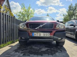 Sarkans Volvo XC90 2005 Viļņa, ar dzinēja tilpumu 2.40 L un nobraukumu 301 tūkst. km par 3500 €, foto 7 vietnē AUTOMOTO.COM.LV