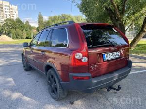 Sarkans Volvo XC90 2006 Rīga, ar dzinēja tilpumu 2.40 L un nobraukumu 345 tūkst. km par 5250 €, foto 3 vietnē AUTOMOTO.COM.LV