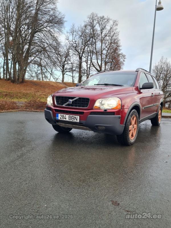 Red Volvo XC90 2006 in Tallinn, with an engine capacity of 2.40 L and mileage of 380 thousand km for 3999 €, photo 1 on AUTOMOTO.COM.LV
