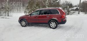 Sarkans Volvo XC90 2006 Jēkabpils, ar dzinēja tilpumu 2.50 L un nobraukumu 336 tūkst. km par 2300 €, foto 3 vietnē AUTOMOTO.COM.LV