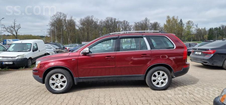 Sarkans Volvo XC90 2006 Valmiera, ar dzinēja tilpumu 2.40 L un nobraukumu 371 tūkst. km par 5600 €, foto 6 vietnē AUTOMOTO.COM.LV