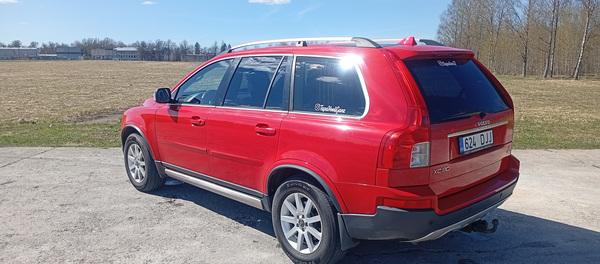Sarkans Volvo XC90 2006 Tapa, ar dzinēja tilpumu 2.40 L un nobraukumu 180 tūkst. km par 5000 €, foto 2 vietnē AUTOMOTO.COM.LV