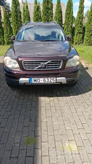 Красный Вольво ХС90 2006 в Рига, объемом двигателя 2.40 л и пробегом 263 тыс. км за 6500 €, фото  на AUTOMOTO.COM.LV