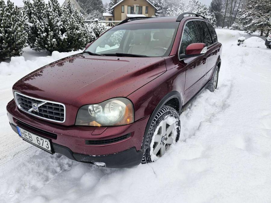 Red Volvo XC90 2007 in Kaunas, with an engine capacity of 3.20 L and mileage of 363 thousand km for 4350 €, photo 3 on AUTOMOTO.COM.LV
