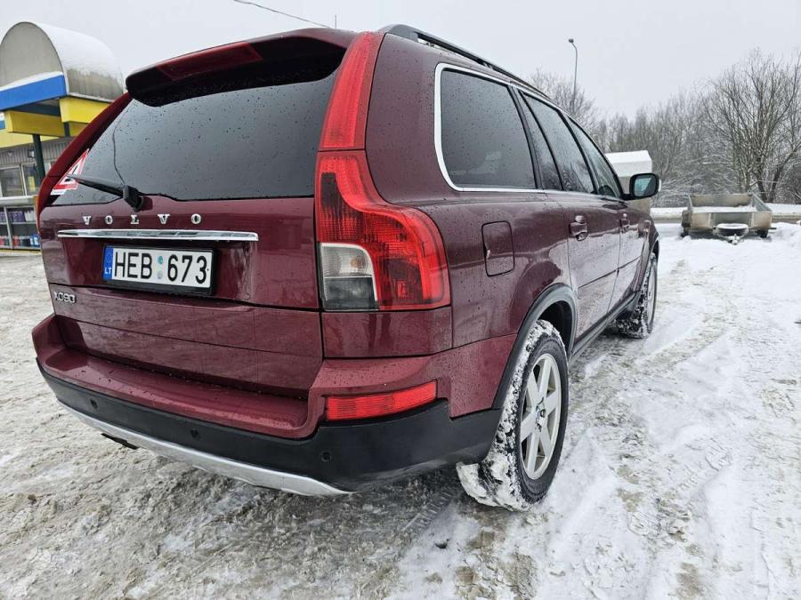 Red Volvo XC90 2007 in Kaunas, with an engine capacity of 3.20 L and mileage of 363 thousand km for 4350 €, photo 14 on AUTOMOTO.COM.LV