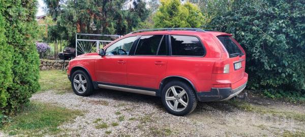 Sarkans Volvo XC90 2007 Tukums, ar dzinēja tilpumu 2.40 L un nobraukumu 440 tūkst. km par 4200 €, foto 2 vietnē AUTOMOTO.COM.LV