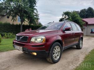 Красный Вольво ХС90 2007 в Валмиера, объемом двигателя 2.40 л и пробегом 0 тыс. км за 5250 €, фото  на AUTOMOTO.COM.LV