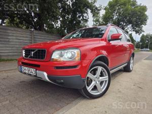 Красный Вольво ХС90 2007 в Елгава, объемом двигателя 2.40 л и пробегом 0 тыс. км за 6200 €, фото  на AUTOMOTO.COM.LV