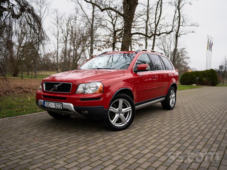 Sarkans Volvo XC90 2007 Kuldīga, ar dzinēja tilpumu 2.40 L un nobraukumu 337 tūkst. km par 6700 €, foto 3 vietnē AUTOMOTO.COM.LV
