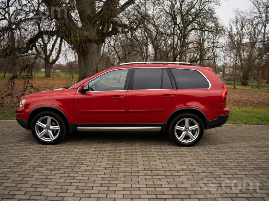 Sarkans Volvo XC90 2007 Kuldīga, ar dzinēja tilpumu 2.40 L un nobraukumu 337 tūkst. km par 6700 €, foto 12 vietnē AUTOMOTO.COM.LV