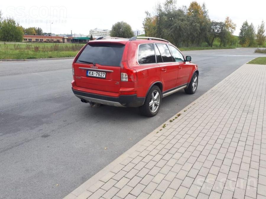 Sarkans Volvo XC90 2008 Rīga, ar dzinēja tilpumu 2.40 L un nobraukumu 303 tūkst. km par 6000 €, foto 1 vietnē AUTOMOTO.COM.LV