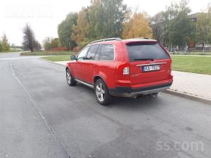 Sarkans Volvo XC90 2008 Rīga, ar dzinēja tilpumu 2.40 L un nobraukumu 303 tūkst. km par 6000 €, foto 4 vietnē AUTOMOTO.COM.LV
