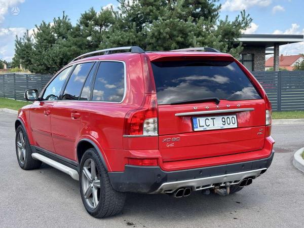 Sarkans Volvo XC90 2008 Viļņa, ar dzinēja tilpumu 2.40 L un nobraukumu 348 tūkst. km par 5900 €, foto 3 vietnē AUTOMOTO.COM.LV