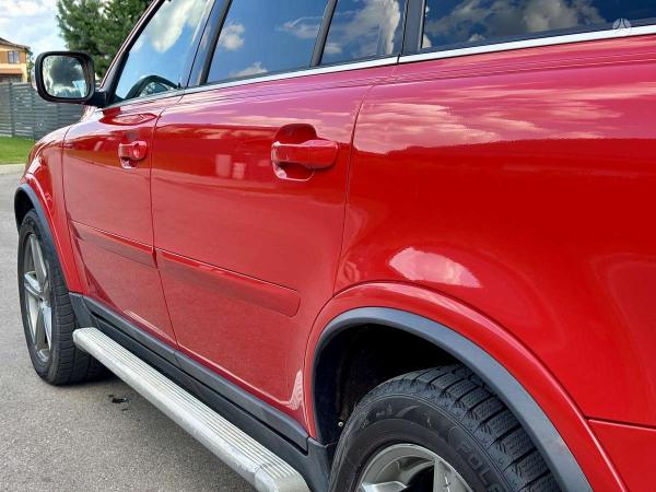 Sarkans Volvo XC90 2008 Viļņa, ar dzinēja tilpumu 2.40 L un nobraukumu 348 tūkst. km par 5900 €, foto 4 vietnē AUTOMOTO.COM.LV
