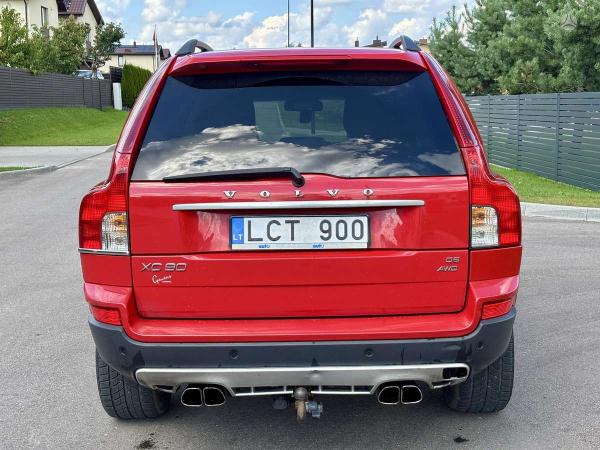 Sarkans Volvo XC90 2008 Viļņa, ar dzinēja tilpumu 2.40 L un nobraukumu 348 tūkst. km par 5900 €, foto 6 vietnē AUTOMOTO.COM.LV