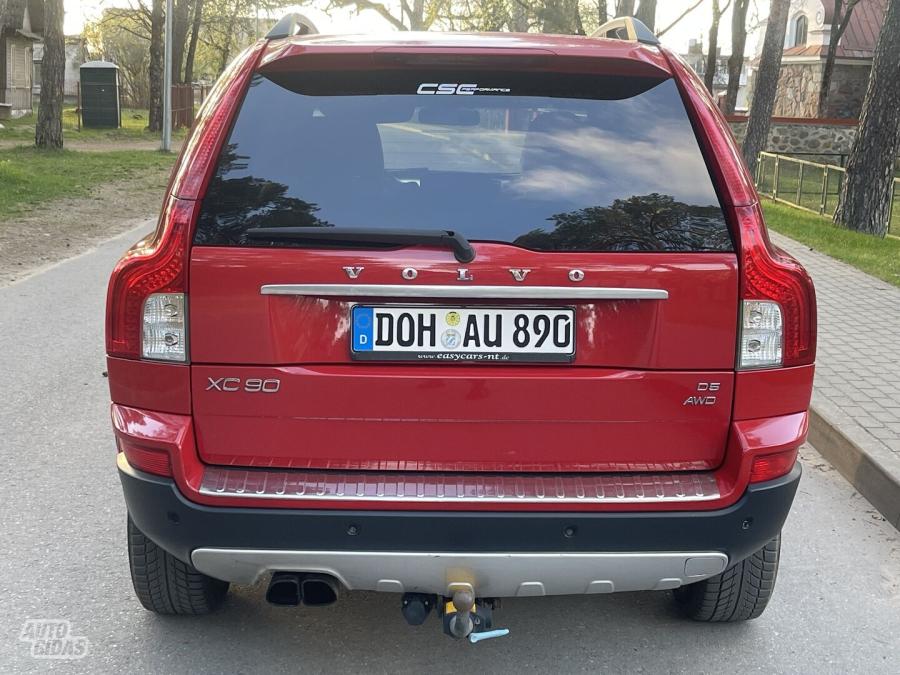 Red Volvo XC90 2008 in Vilnius, with an engine capacity of 2.40 L and mileage of 303 thousand km for 5650 €, photo 7 on AUTOMOTO.COM.LV