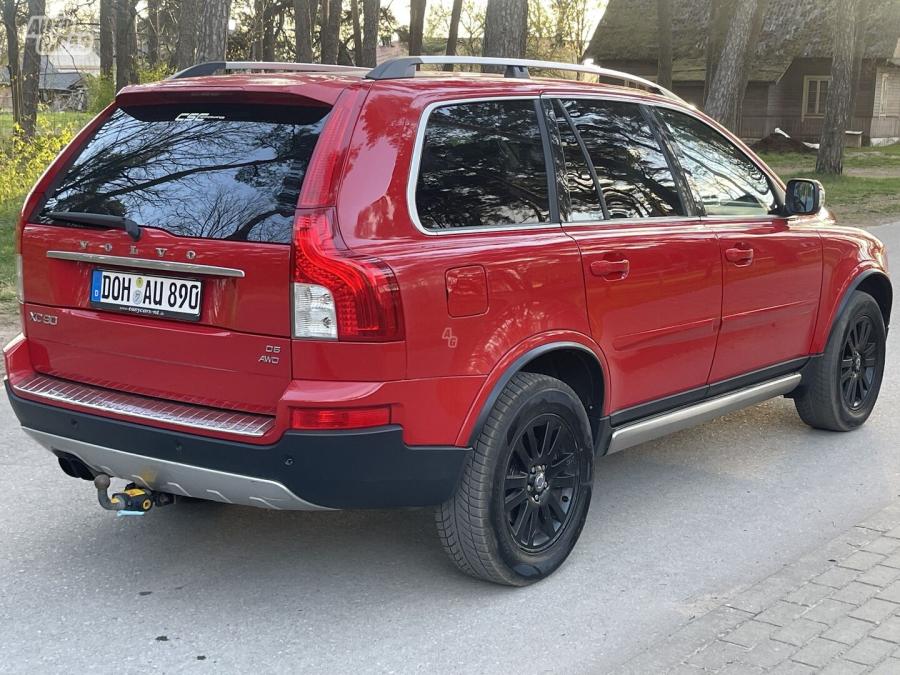 Red Volvo XC90 2008 in Vilnius, with an engine capacity of 2.40 L and mileage of 303 thousand km for 5650 €, photo 10 on AUTOMOTO.COM.LV