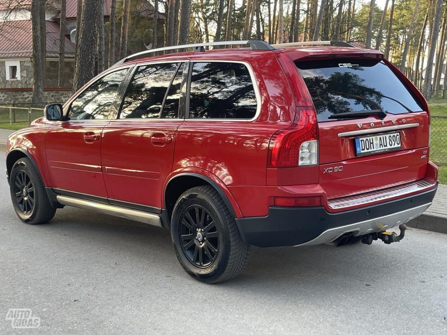 Red Volvo XC90 2008 in Vilnius, with an engine capacity of 2.40 L and mileage of 303 thousand km for 5650 €, photo 11 on AUTOMOTO.COM.LV