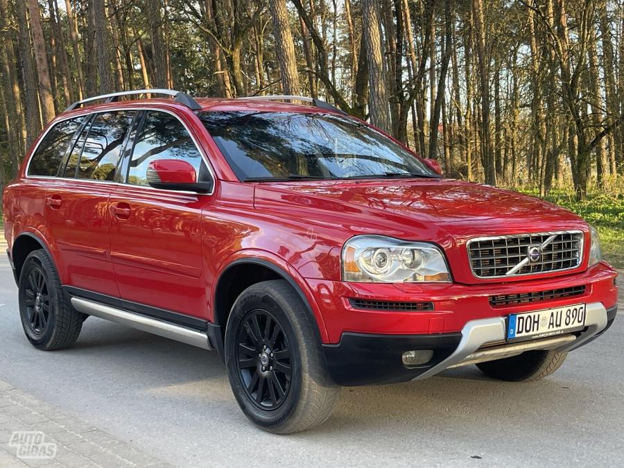 Red Volvo XC90 2008 in Vilnius, with an engine capacity of 2.40 L and mileage of 303 thousand km for 5650 €, photo 12 on AUTOMOTO.COM.LV