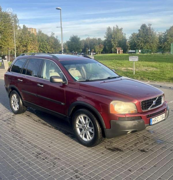 Sarkans Volvo XC90 2008 Viļņa, ar dzinēja tilpumu 2.92 L un nobraukumu 211 tūkst. km par 1450 €, foto 5 vietnē AUTOMOTO.COM.LV