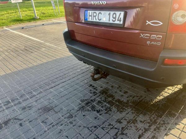 Sarkans Volvo XC90 2008 Viļņa, ar dzinēja tilpumu 2.92 L un nobraukumu 211 tūkst. km par 1450 €, foto 8 vietnē AUTOMOTO.COM.LV