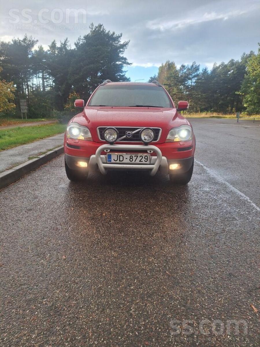 Sarkans Volvo XC90 2008 Ventspils, ar dzinēja tilpumu 2.40 L un nobraukumu 388 tūkst. km par 5000 €, foto 1 vietnē AUTOMOTO.COM.LV