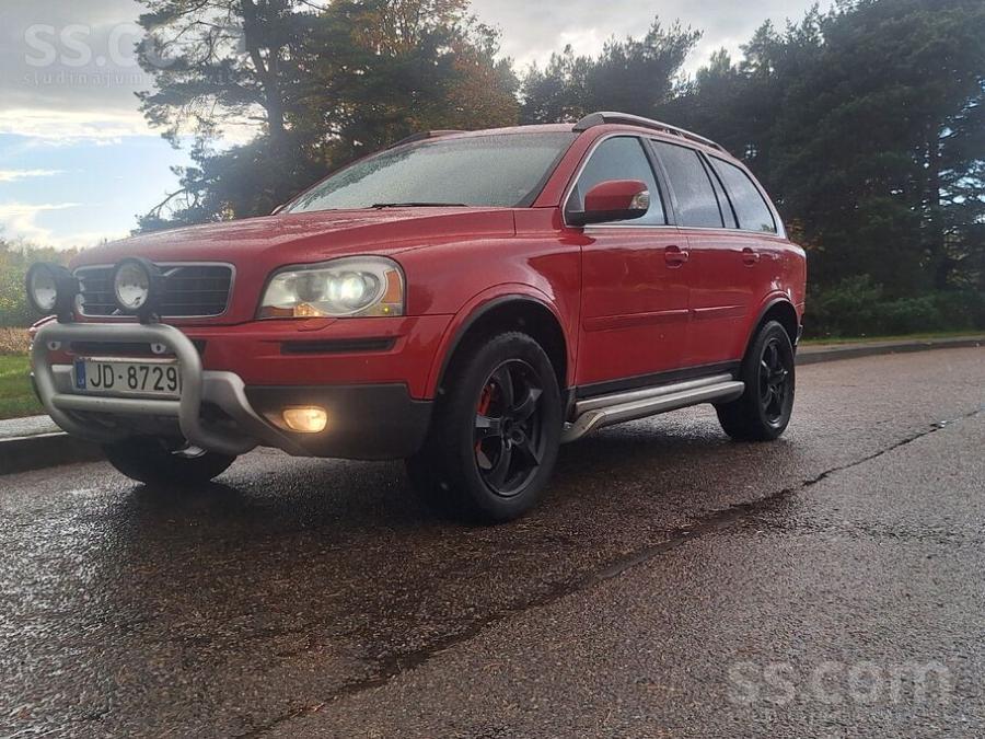 Sarkans Volvo XC90 2008 Ventspils, ar dzinēja tilpumu 2.40 L un nobraukumu 388 tūkst. km par 5000 €, foto 3 vietnē AUTOMOTO.COM.LV