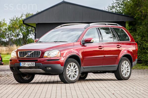 Sarkans Volvo XC90 2009 Tukums, ar dzinēja tilpumu 2.40 L un nobraukumu 0 tūkst. km par 7400 €, foto 1 vietnē AUTOMOTO.COM.LV