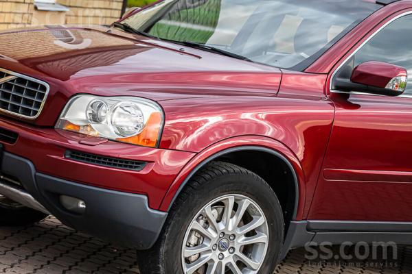 Sarkans Volvo XC90 2009 Tukums, ar dzinēja tilpumu 2.40 L un nobraukumu 0 tūkst. km par 7400 €, foto 8 vietnē AUTOMOTO.COM.LV