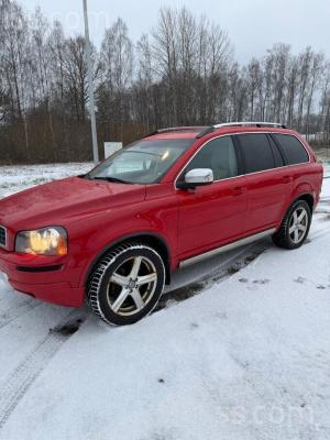 Sarkans Volvo XC90 2011 Aizkraukle, ar dzinēja tilpumu 2.50 L un nobraukumu 250 tūkst. km par 11200 €, foto 3 vietnē AUTOMOTO.COM.LV