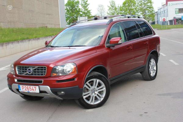Sarkans Volvo XC90 2011 Šauļi, ar dzinēja tilpumu 3.19 L un nobraukumu 290 tūkst. km par 6600 €, foto 1 vietnē AUTOMOTO.COM.LV