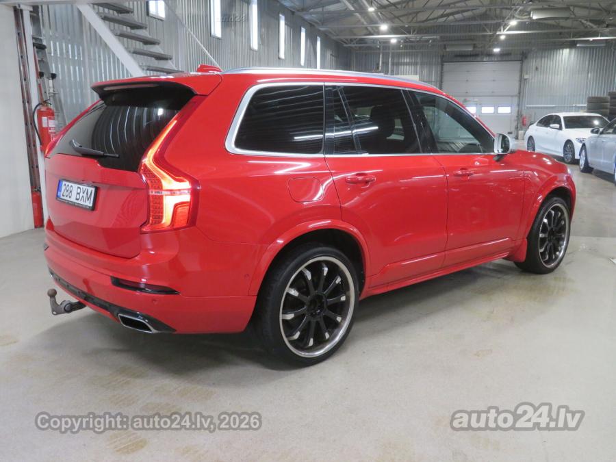 Sarkans Volvo XC90 2015 Tallina, ar dzinēja tilpumu 2.00 L un nobraukumu 213 tūkst. km par 15200 €, foto 3 vietnē AUTOMOTO.COM.LV