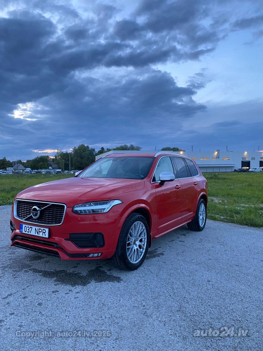 Red Volvo XC90 2015 in Tallinn, with an engine capacity of 2.00 L and mileage of 219 thousand km for 22000 €, photo 3 on AUTOMOTO.COM.LV