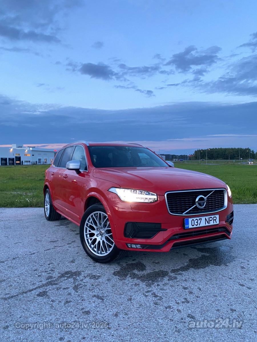 Red Volvo XC90 2015 in Tallinn, with an engine capacity of 2.00 L and mileage of 219 thousand km for 22000 €, photo 8 on AUTOMOTO.COM.LV