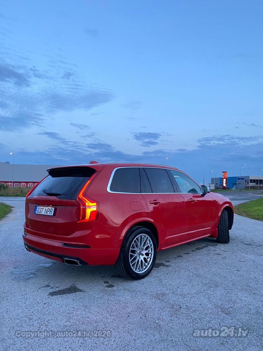 Red Volvo XC90 2015 in Tallinn, with an engine capacity of 2.00 L and mileage of 219 thousand km for 22000 €, photo 9 on AUTOMOTO.COM.LV