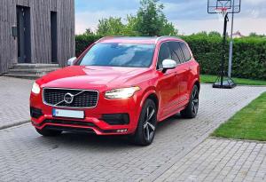 Red Volvo XC90 2016 in Vilnius, with an engine capacity of 1.97 L and mileage of 240 thousand km for 16500 €, photo  on AUTOMOTO.COM.LV